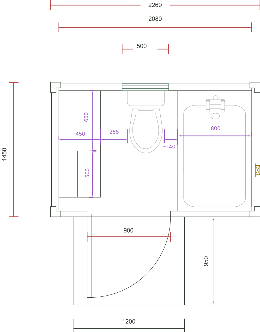 Nook Hybrid Ensuite - House of Habitats